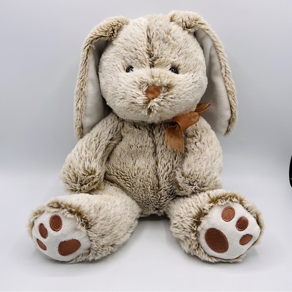 Hug Fun | Toys | Bunny Rabbit Stuffed Animal Super Soft Bow Plush 3 ...